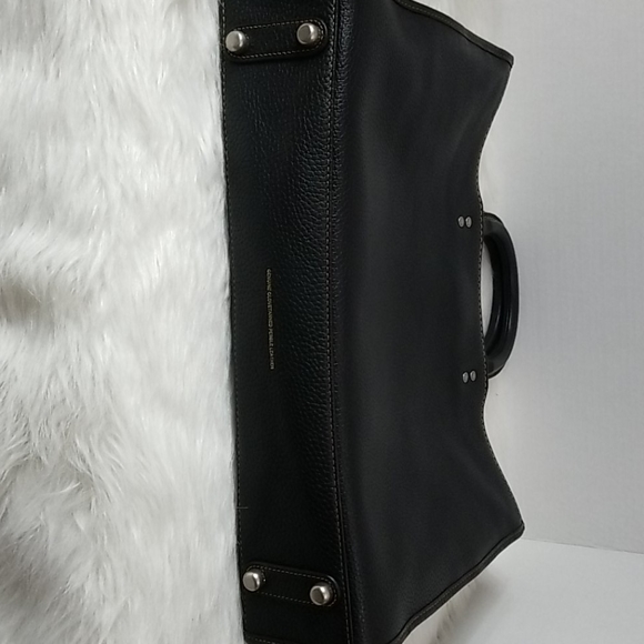 COACH CARRIAGE | Bags | Coach Rogue Brief Black Copper Briefcase | Poshmark